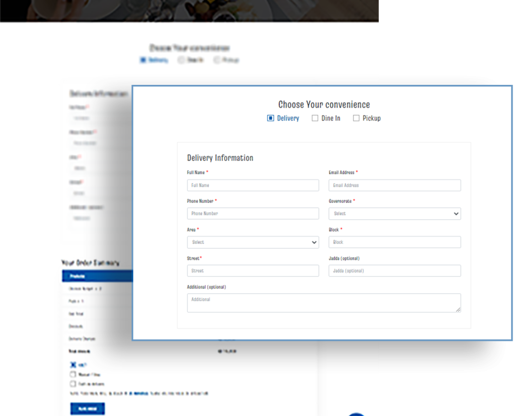 RCD Digital Menu - RCD Kuwait