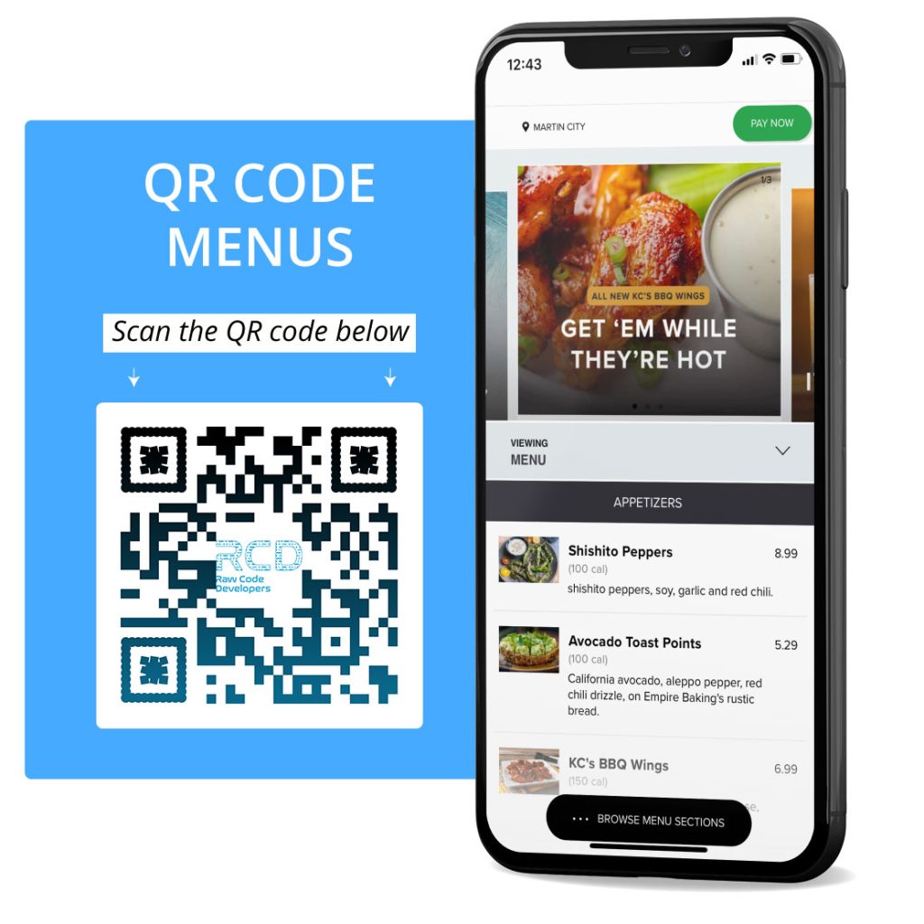 QR Code Menu - RCD Kuwait